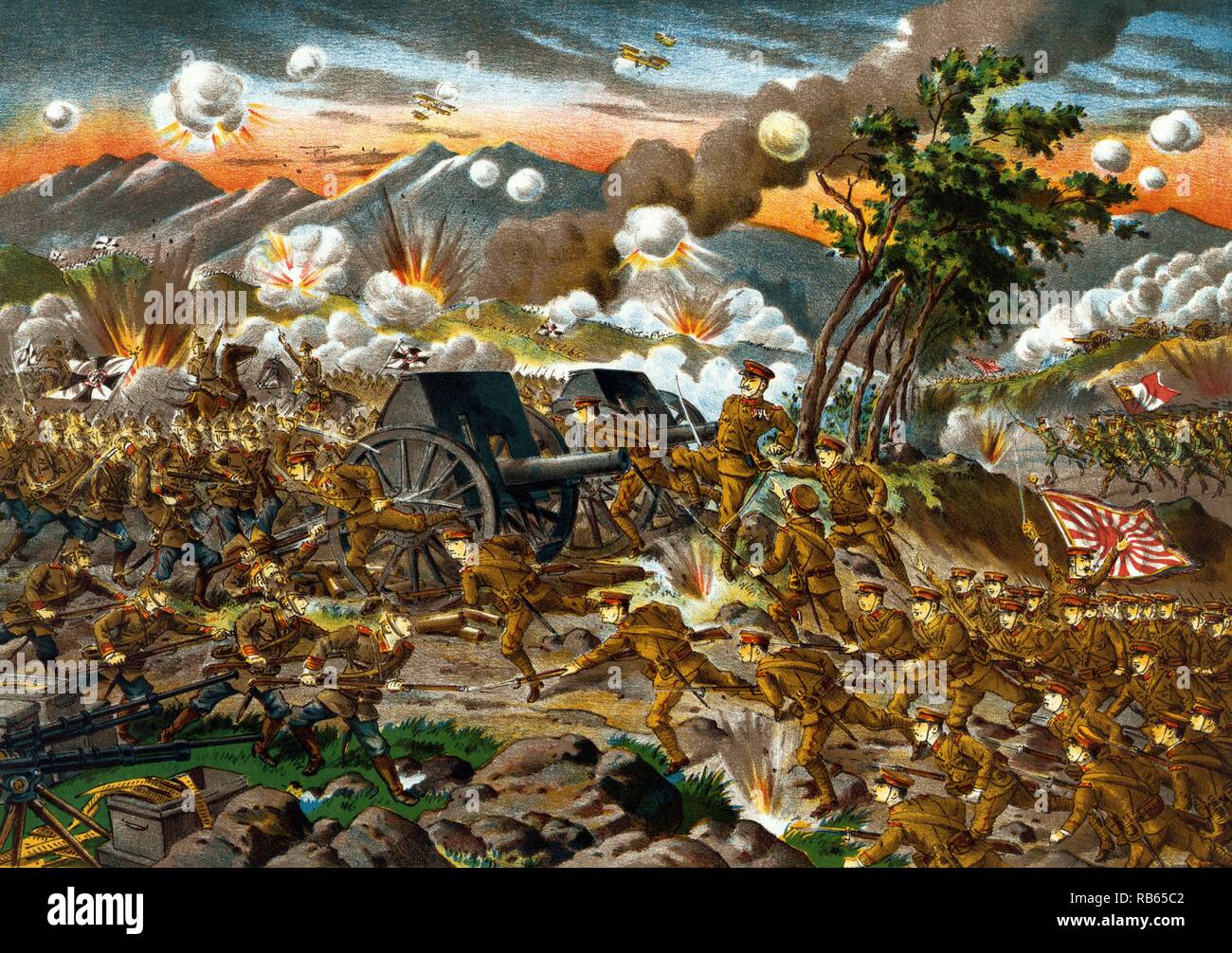 Siberia, The battle of Usri (also known as Ussuri) Captain Konomi died ...