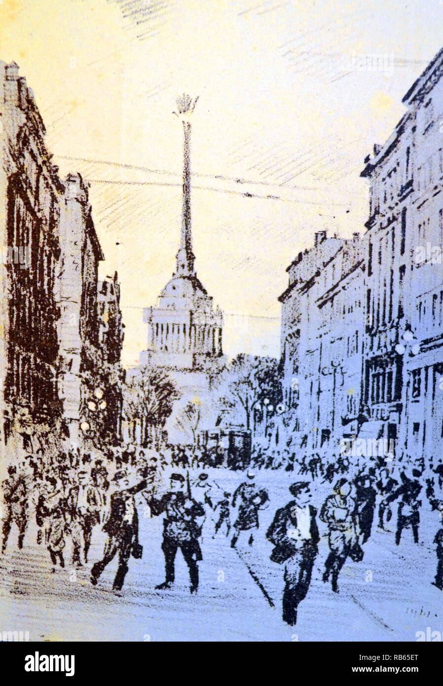 World War Two: Preparations for the siege of Leningrad (St Petersburg ...