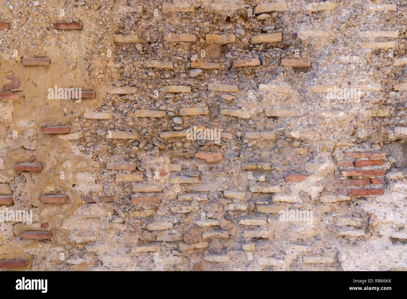 Spanish Style Brick And Stone Layout