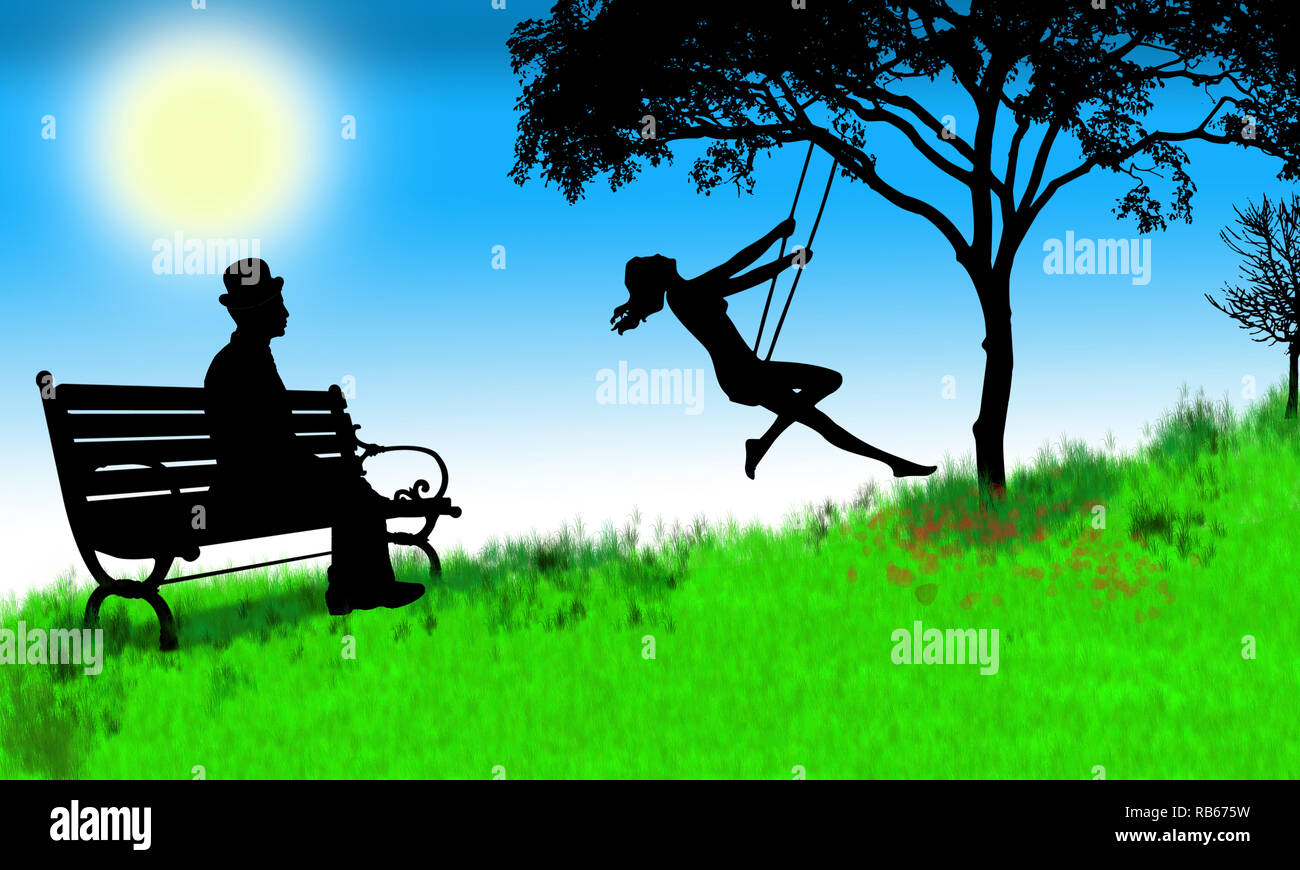 Man Sitting Under Tree Drawing Man Sitting Under Tree Drawing