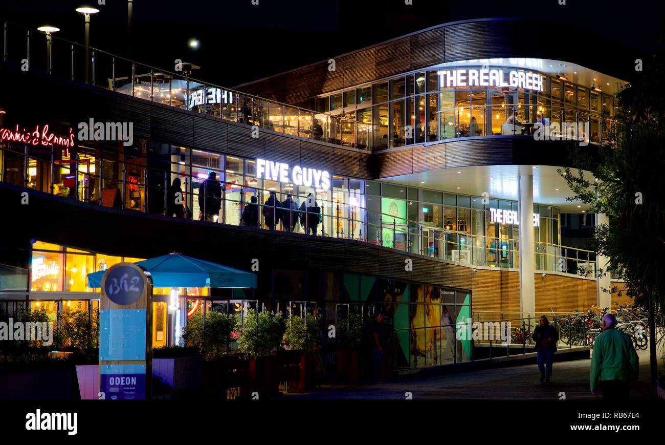 Bournemouth BH2 Leisure Complex with a great selection of restaurants ...