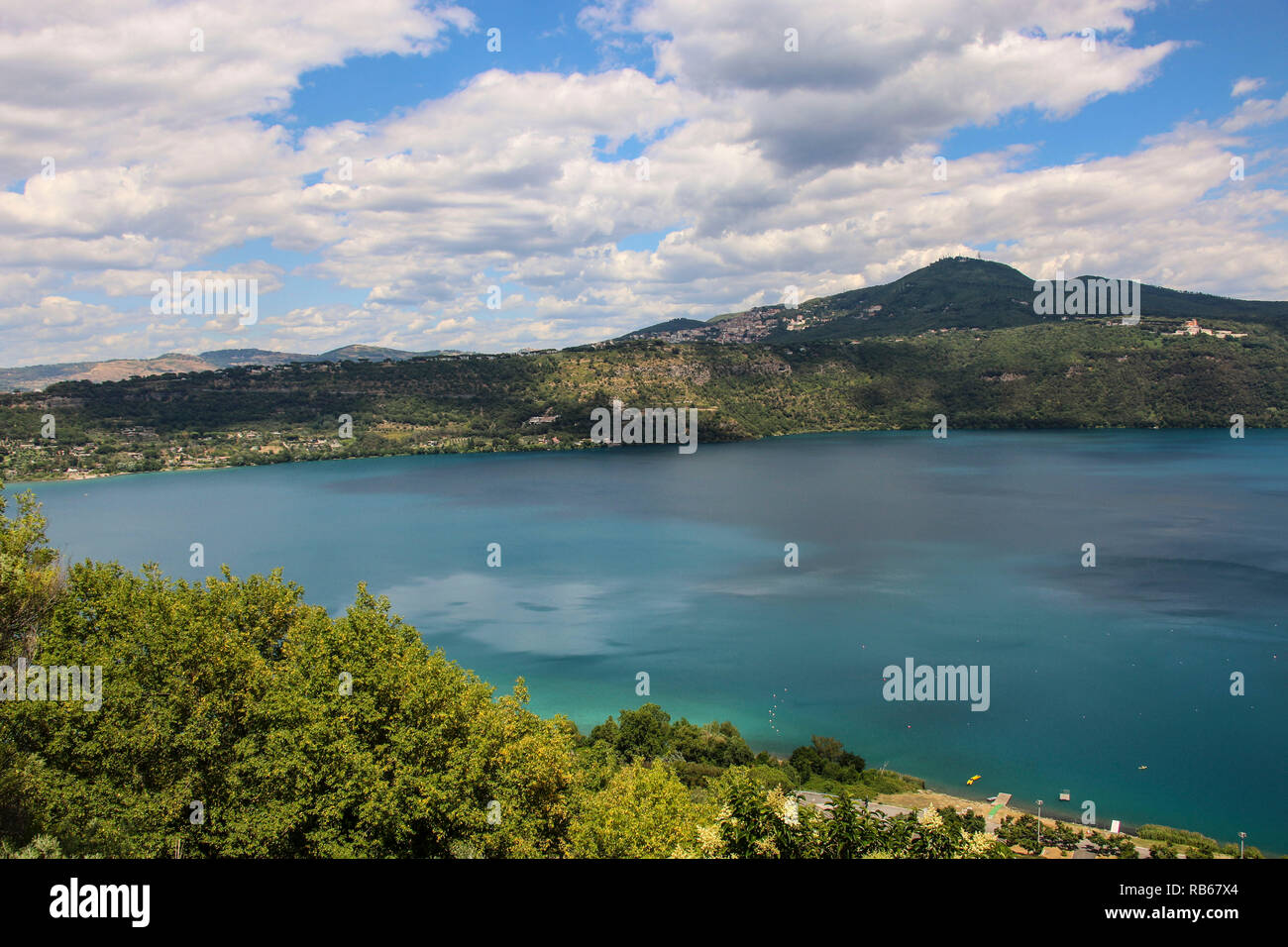 Lake Nemi, Rome province Lazio, Italy Stock Photo - Alamy