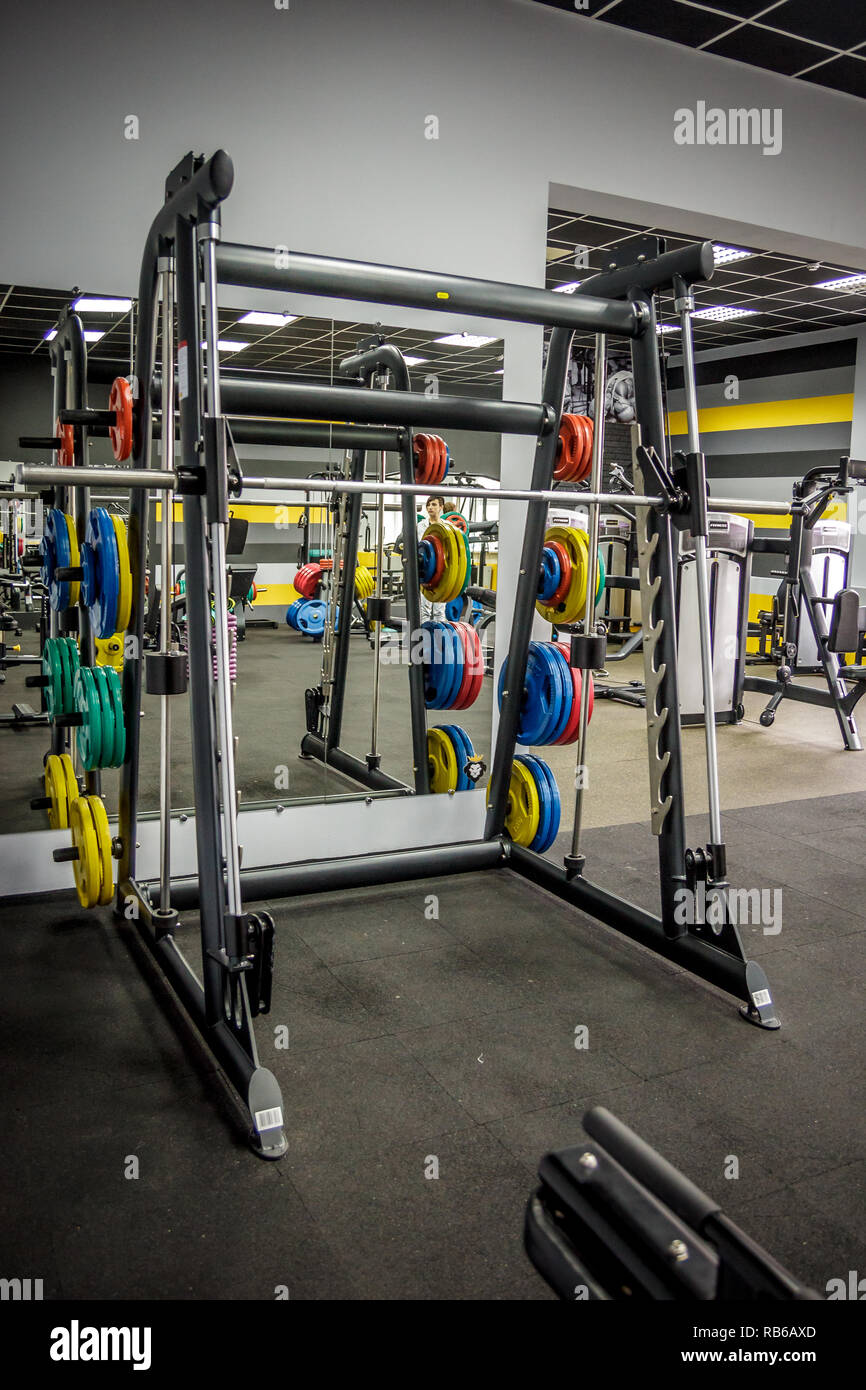 Empty Gym Photography