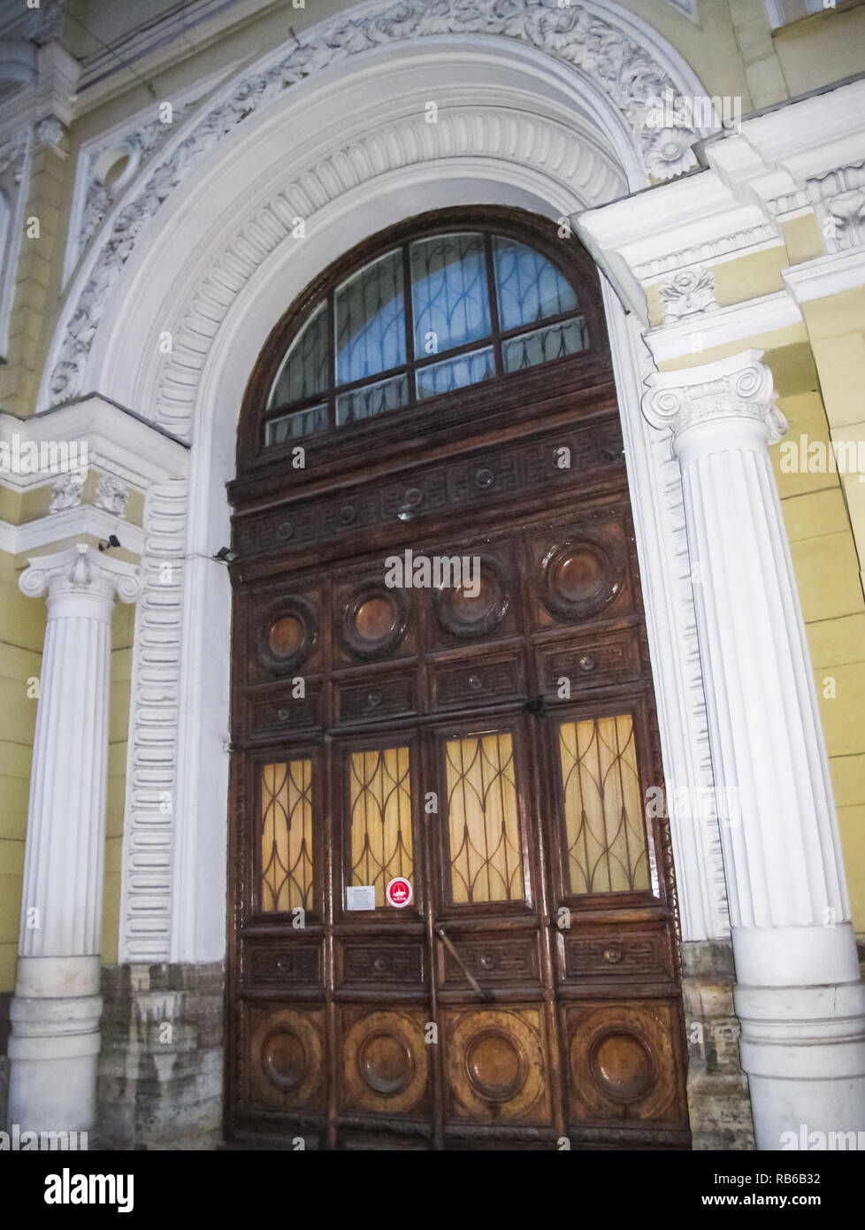 Antique doors and gates, cultural heritage in the form of doors, arches ...