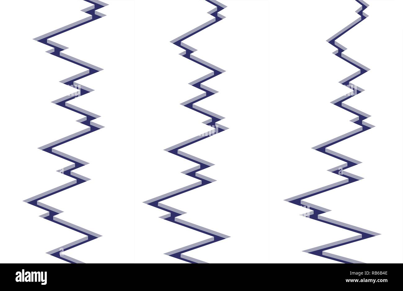 vector ice cracks, winter backgrounds set. crack in ice background ...