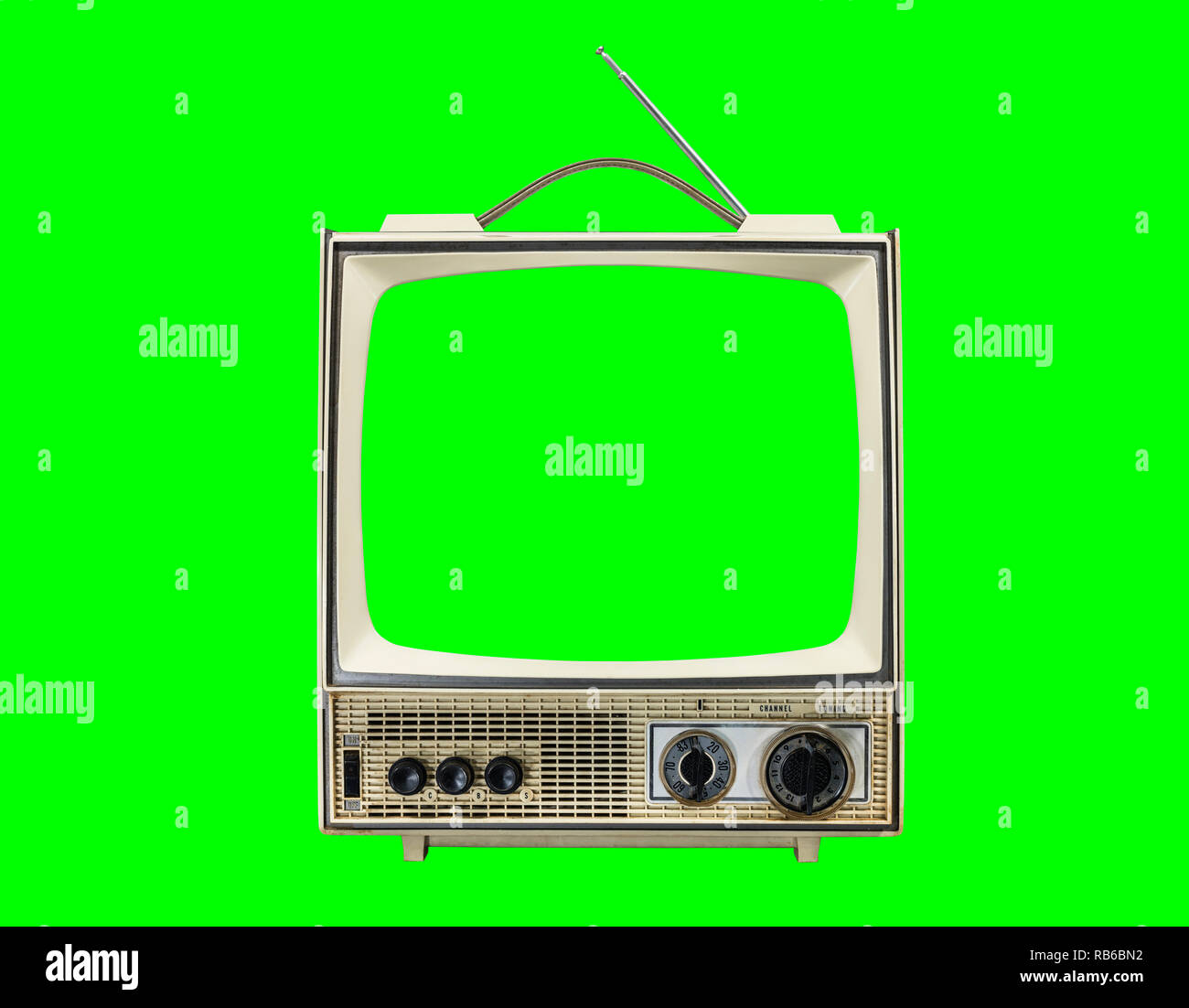 Television green screen hi-res stock photography and images - Alamy
