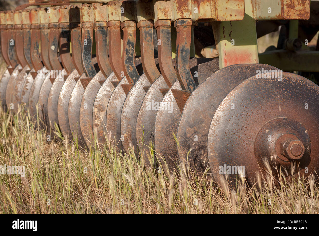 Old Rusting Farming Equipment High Resolution Stock Photography and ...