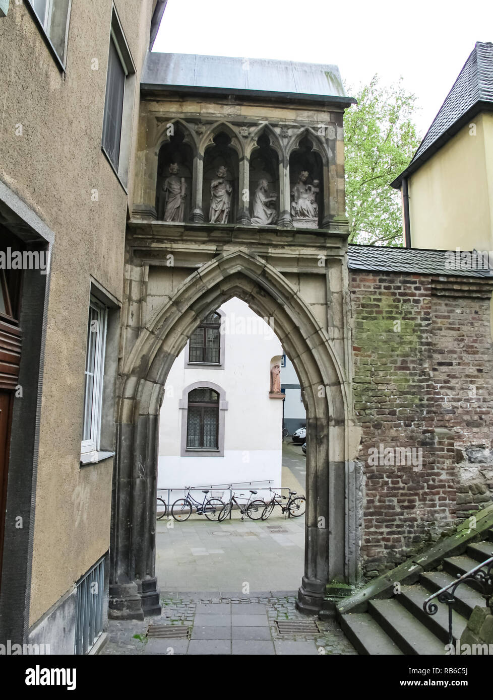 Antique doors and gates, cultural heritage in the form of doors, arches ...