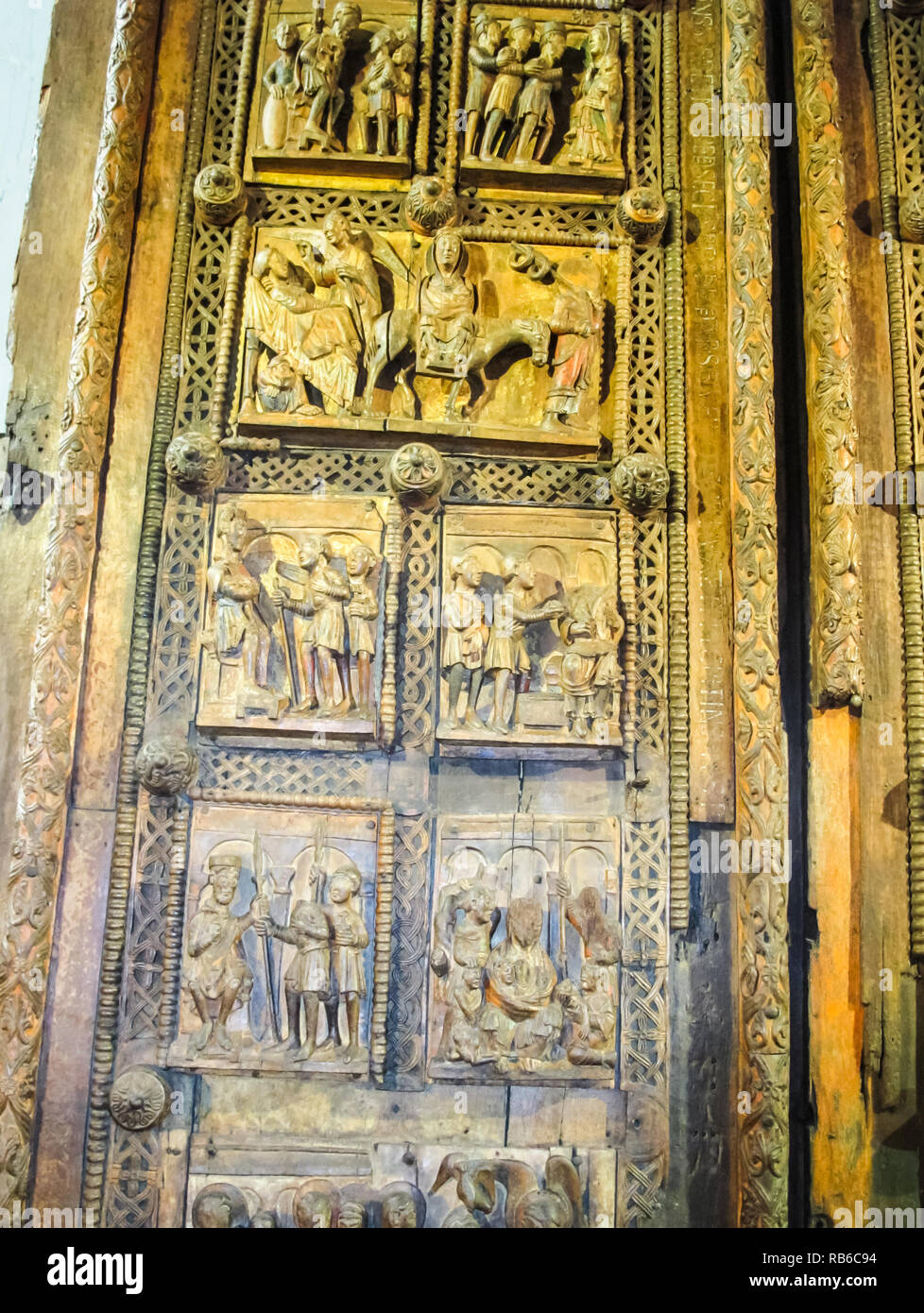 Antique doors and gates, cultural heritage in the form of doors, arches ...