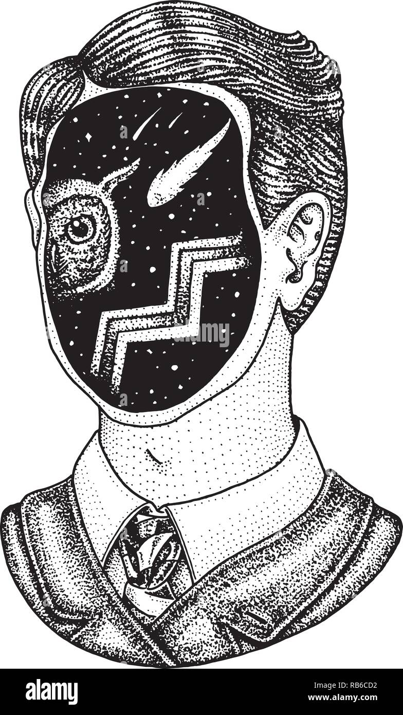 Abstract Person Sketch