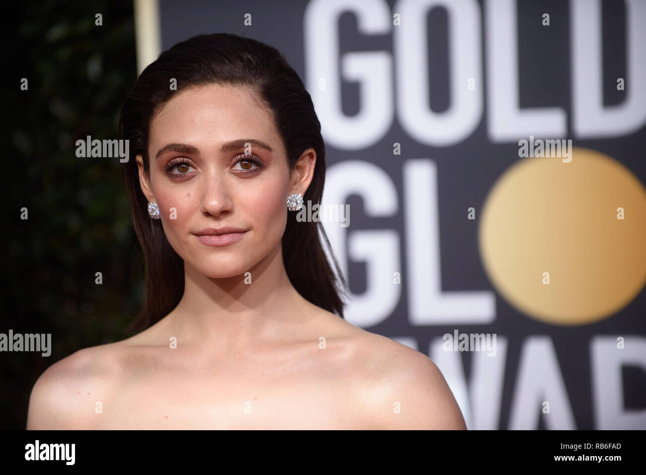 Beverly Hills, USA. 06th Jan, 2019. Emmy Rossum attends the 76th Annual ...