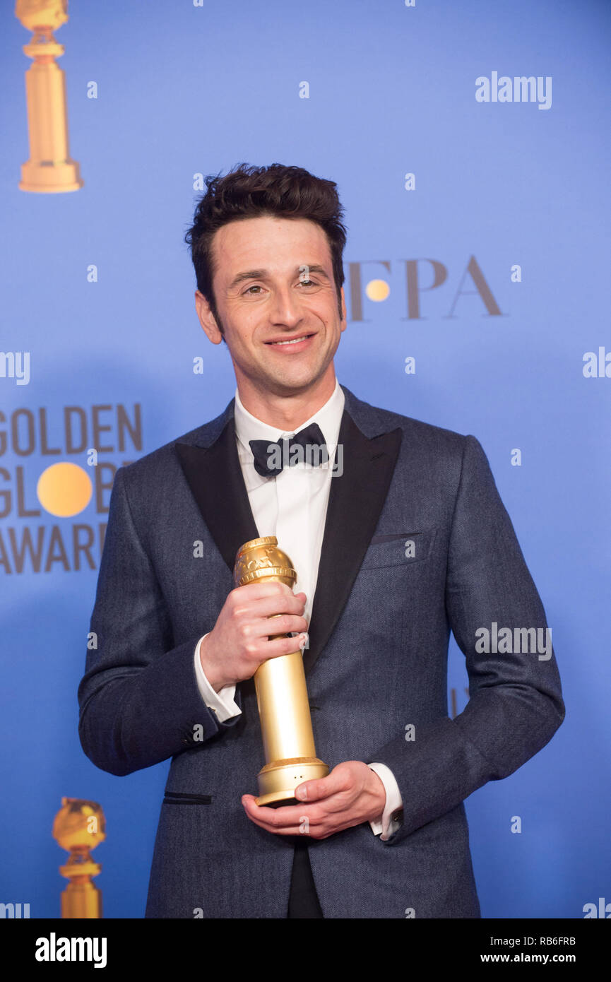Beverly Hills, USA. 06th Jan, 2019. After winning the category of BEST ...