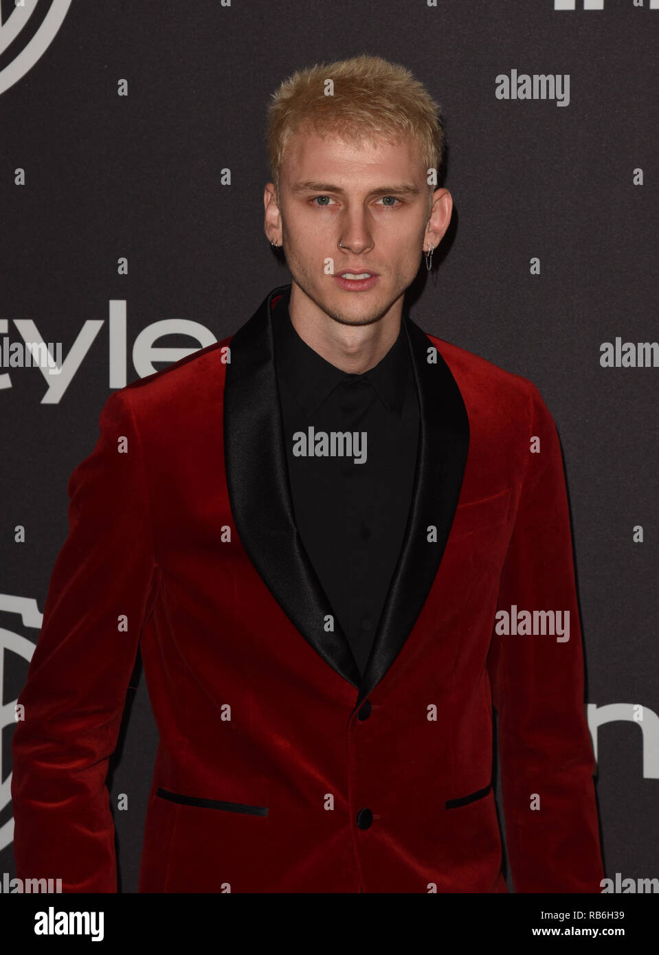 LOS ANGELES, CALIFORNIA - JANUARY 06: Machine Gun Kelly attends the ...