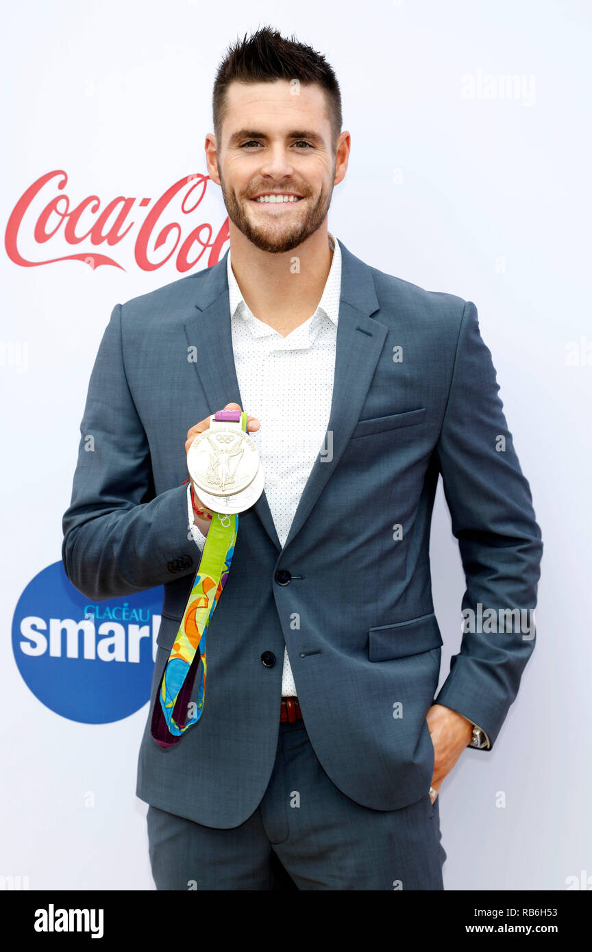 David Boudia attending the 6th Annual Gold Meets Golden Party 2019 at ...
