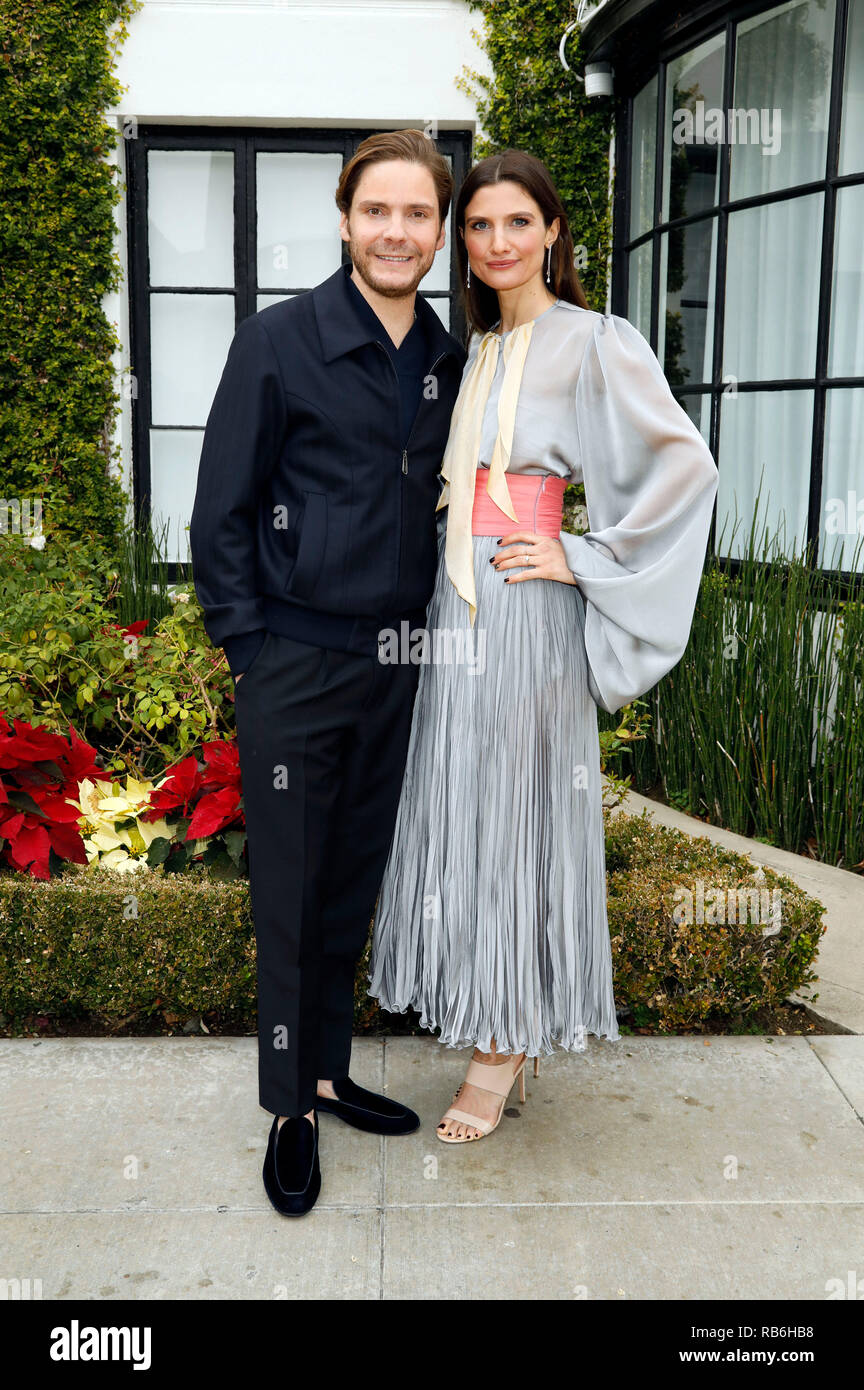 Daniel Brühl and Felicitas Rombold attending the 6th Annual Gold Meets ...