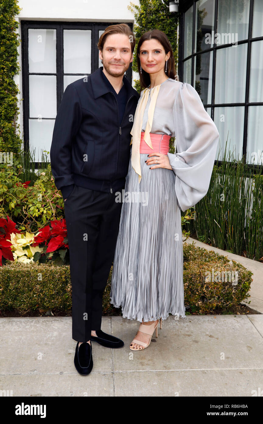 Daniel Brühl and Felicitas Rombold attending the 6th Annual Gold Meets ...