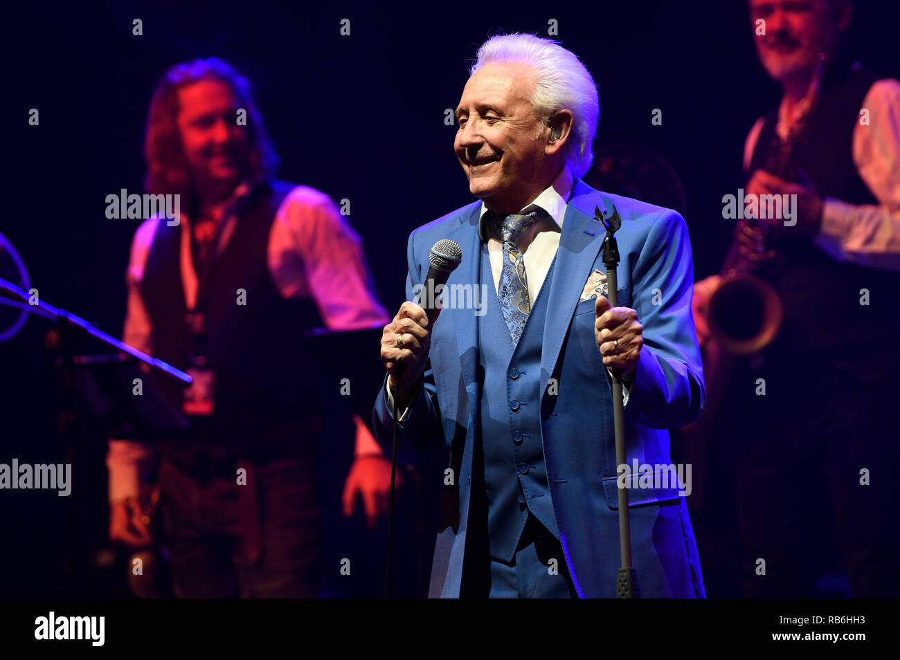 Tony Christie live on stage at Kuppelsaal on January 6, 2018 in Hanover ...