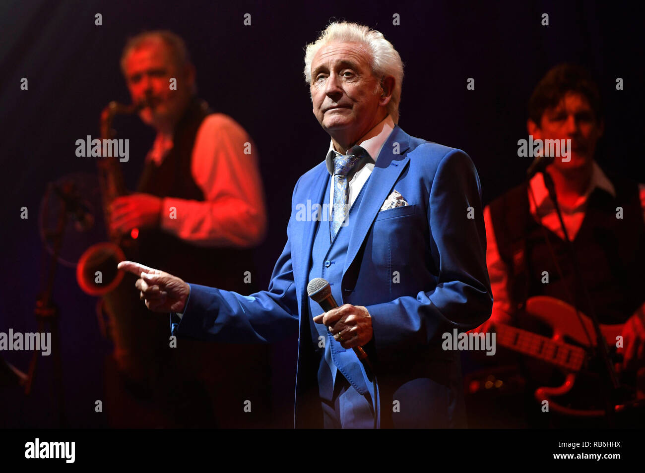 Tony Christie live on stage at Kuppelsaal on January 6, 2018 in Hanover ...