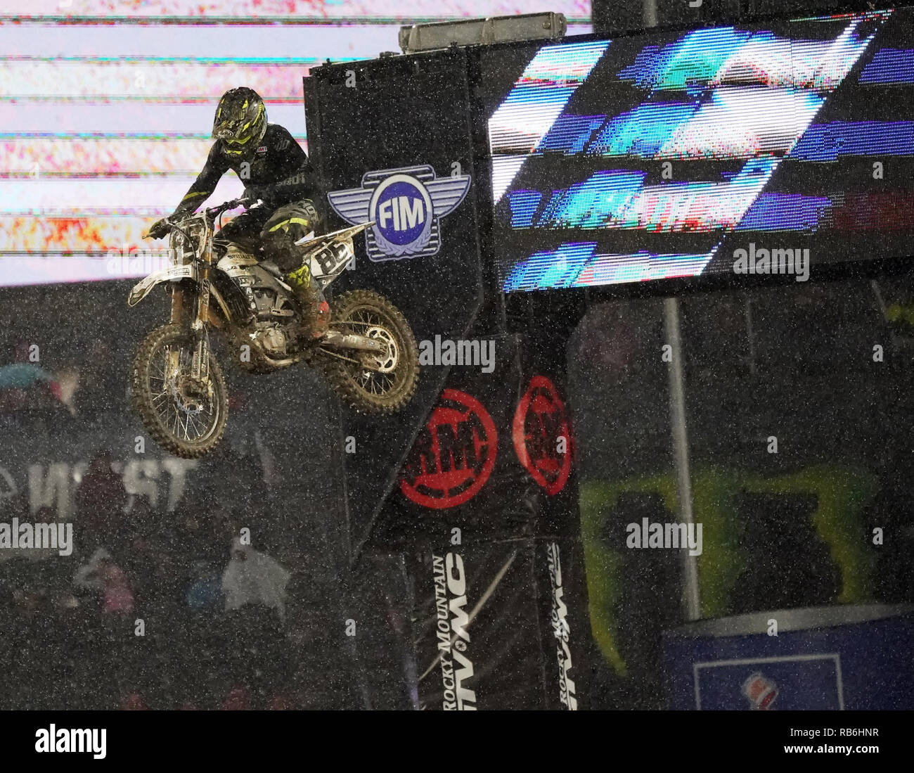 January 5, 2019 - Anaheim, California, USA - AMA Supercross - RYAN ...