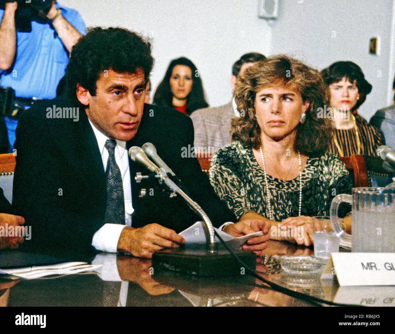 Actor and director Paul Michael Glaser, left, husband of Elizabeth ...