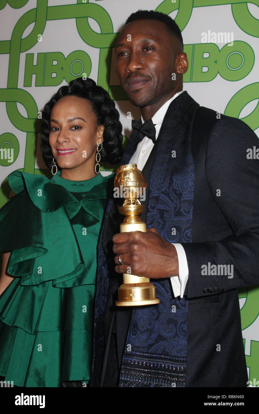 Amatus Sami-Karim, Mahershala Ali 01/06/2019 The 76th Annual Golden ...