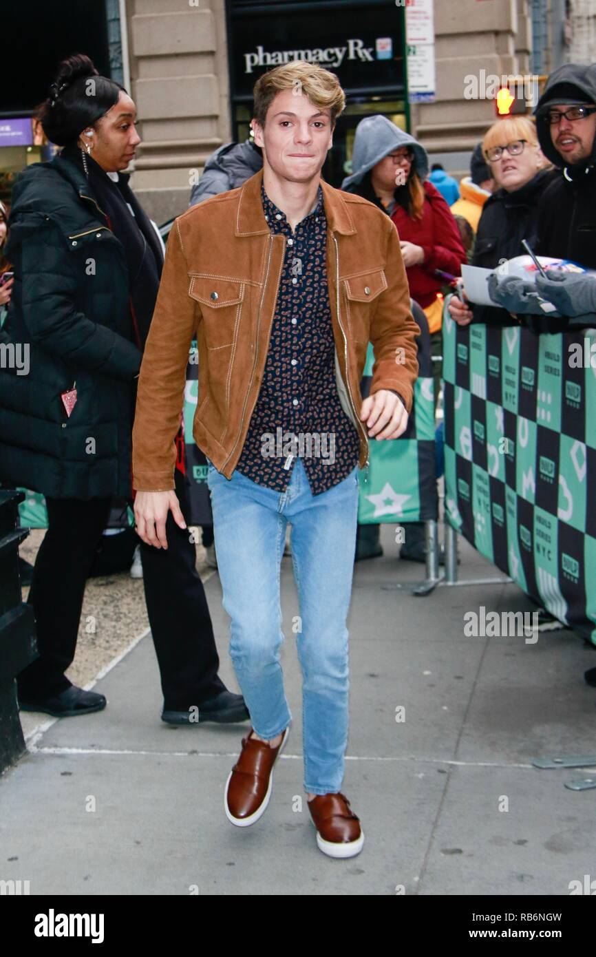 New York, NY, USA. 7th Jan, 2019. Jace Norman at BUILD SERIES on ...