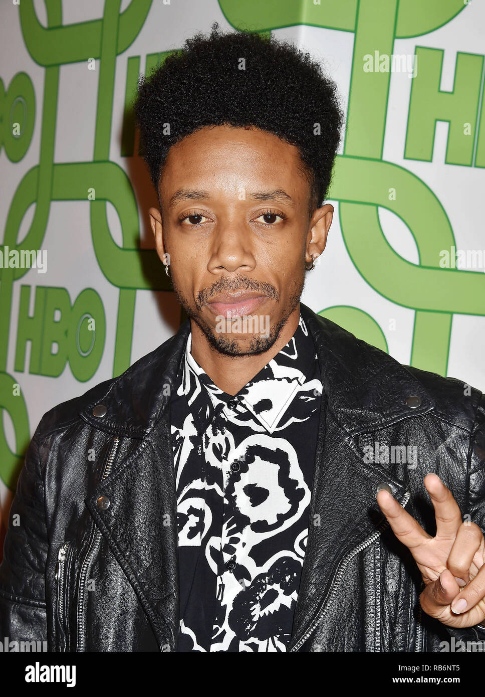 BEVERLY HILLS, CA - JANUARY 06: Darrell Britt-Gibson attends HBO's ...