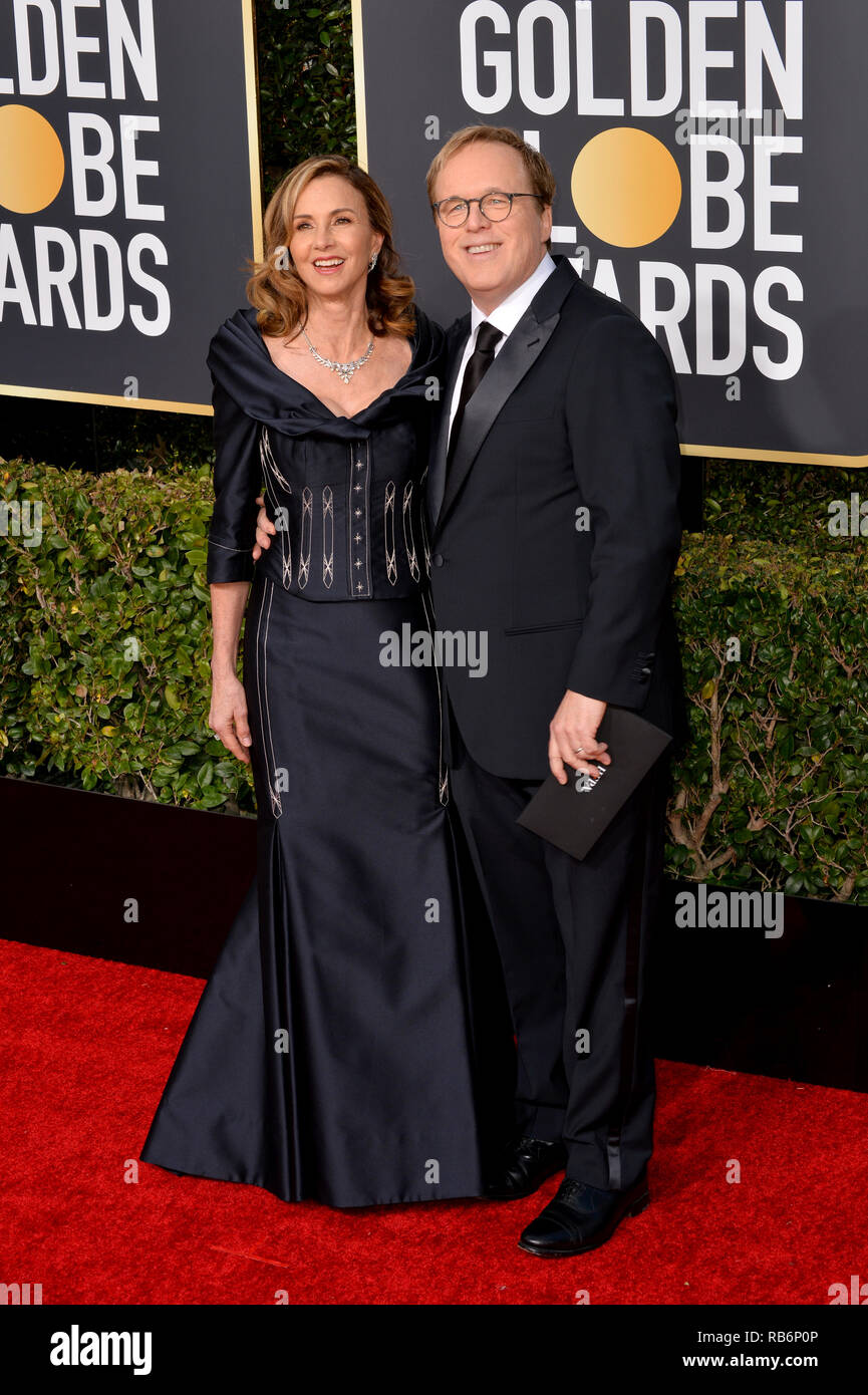 LOS ANGELES, CA. January 06, 2019: Brad Bird & Elizabeth Canney at the ...