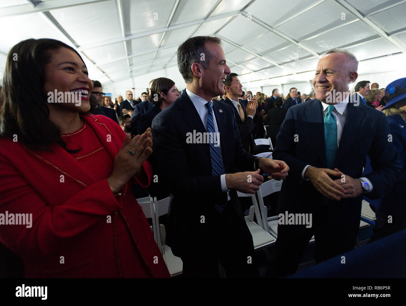 Eric garcetti san francisco hi-res stock photography and images - Alamy