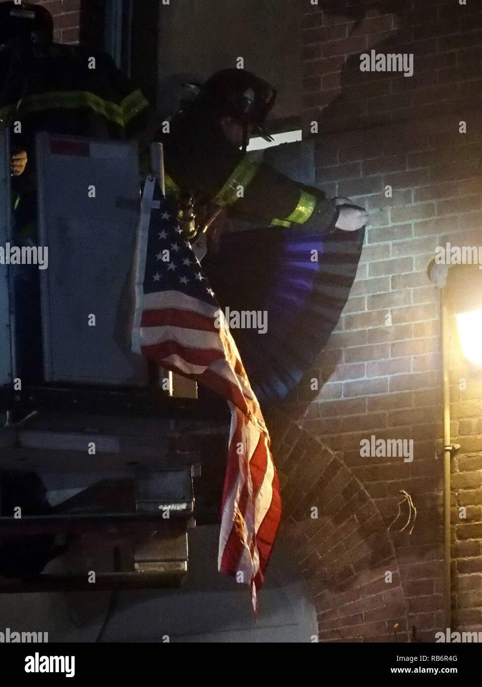 New York, New York, USA. 7th Jan, 2019. Bunting was place on the ...