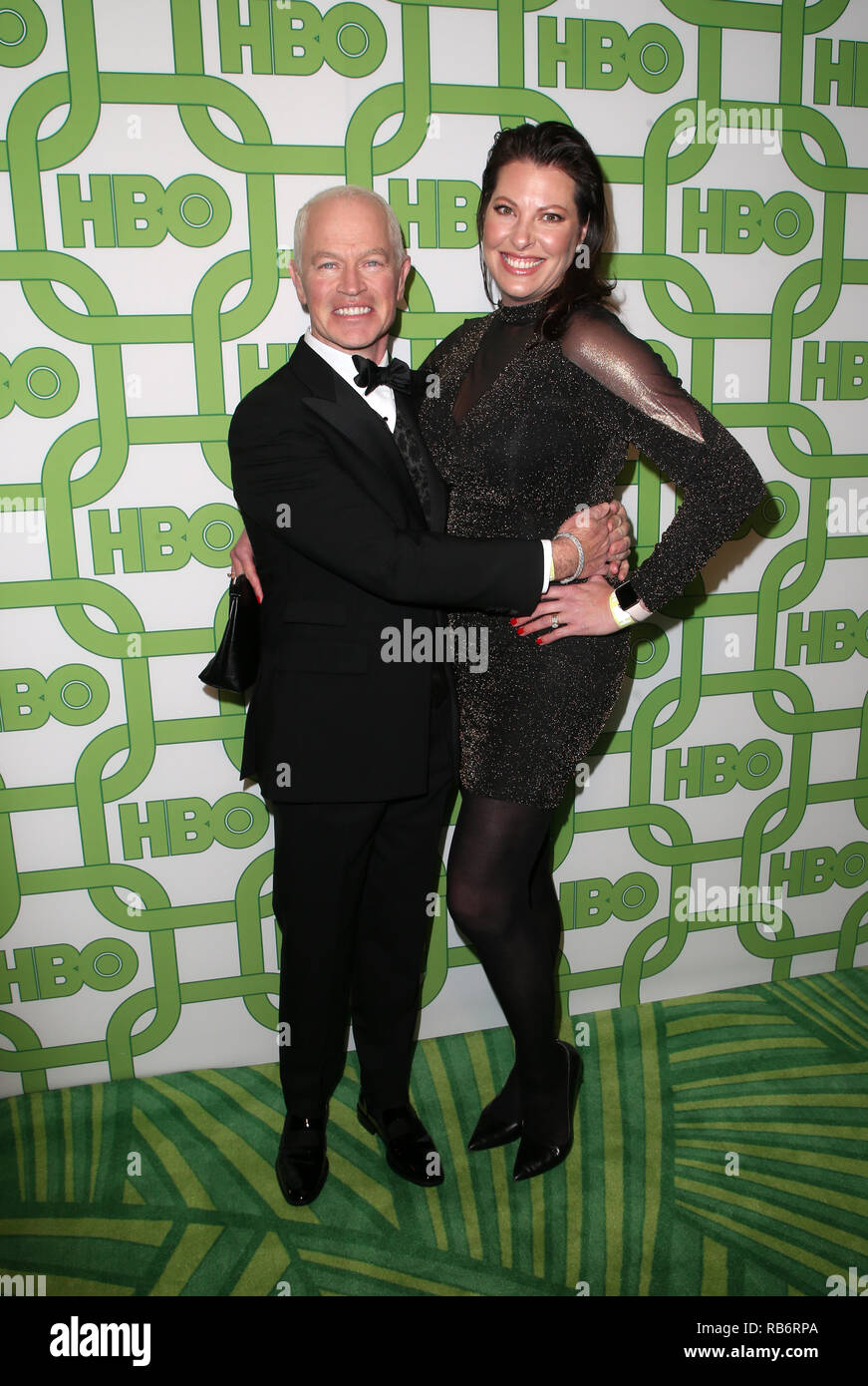 Beverly Hills, Ca. 6th Jan, 2019. Neal McDonough, Ruve McDonough, at ...