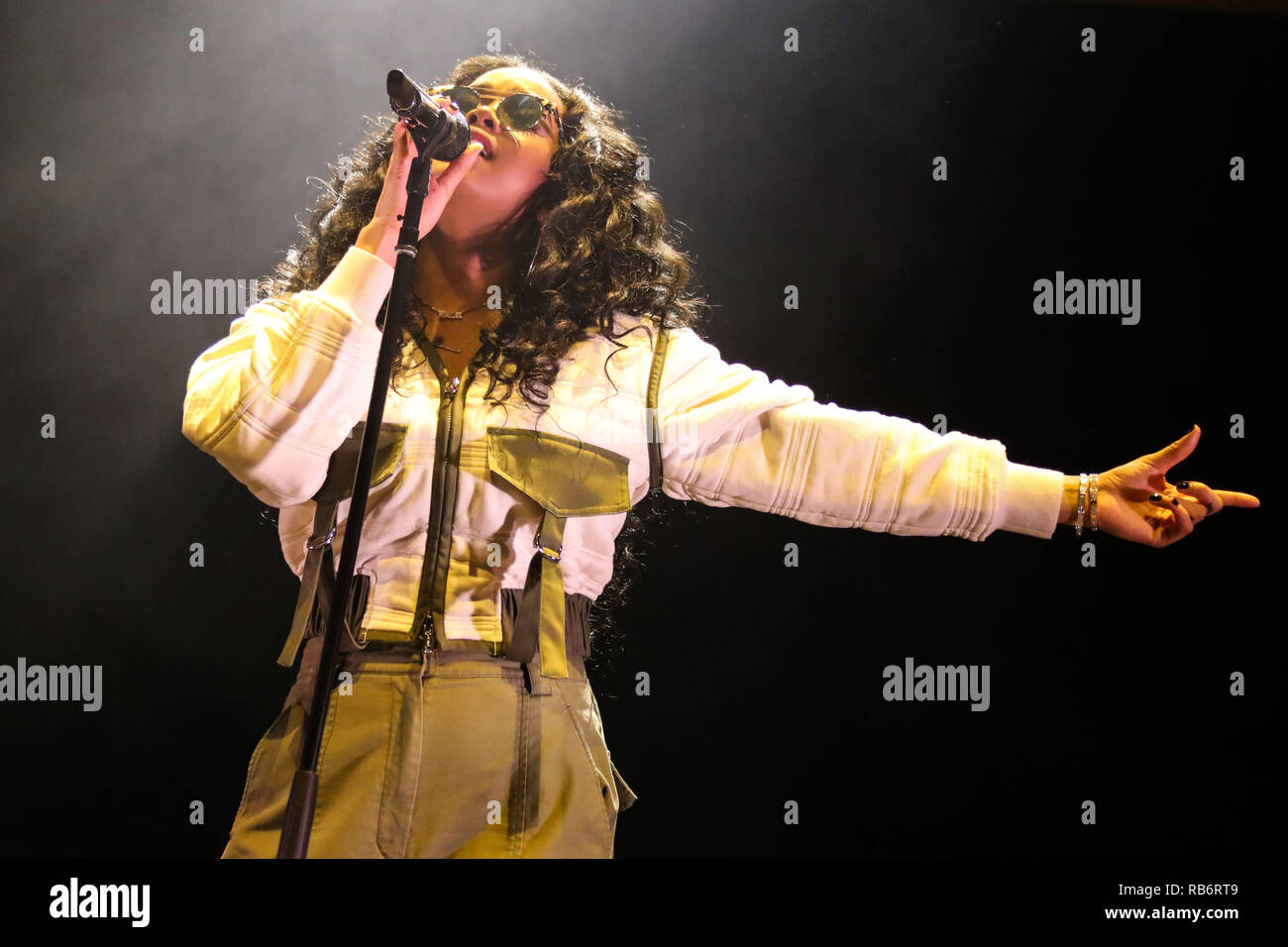 LOS ANGELES, CA, USA - DECEMBER 14: Singer H.E.R. aka Gabriella Wilson ...