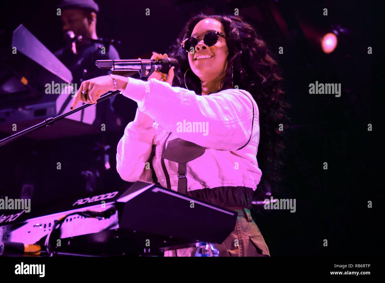 LOS ANGELES, CA, USA - DECEMBER 14: Singer H.E.R. aka Gabriella Wilson ...