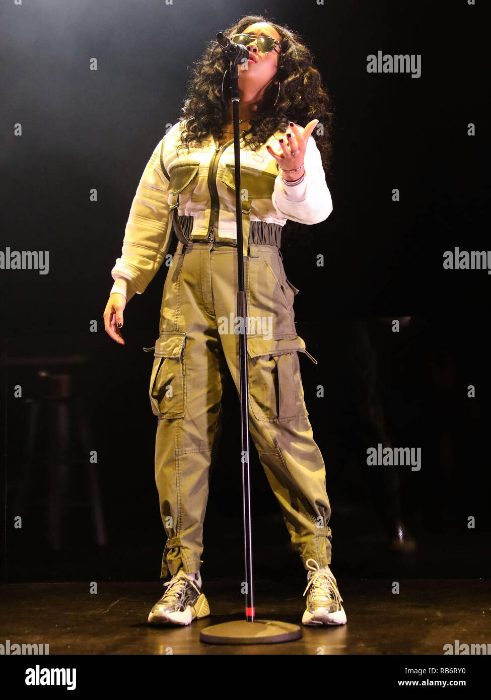 LOS ANGELES, CA, USA - DECEMBER 14: Singer H.E.R. aka Gabriella Wilson ...