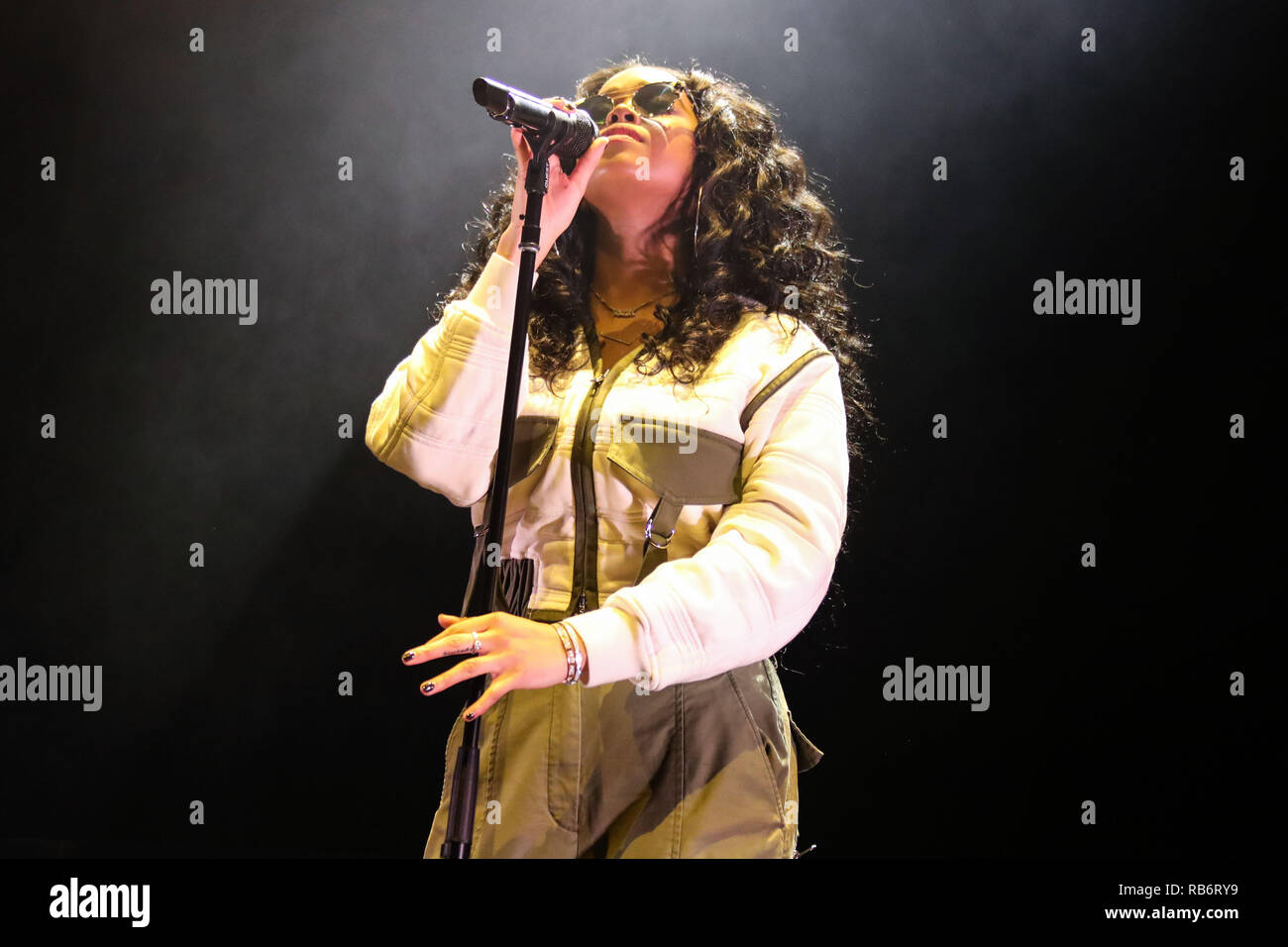 LOS ANGELES, CA, USA - DECEMBER 14: Singer H.E.R. aka Gabriella Wilson ...