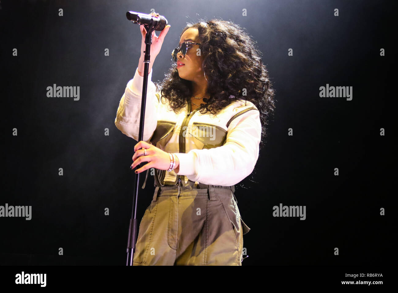 LOS ANGELES, CA, USA - DECEMBER 14: Singer H.E.R. aka Gabriella Wilson ...