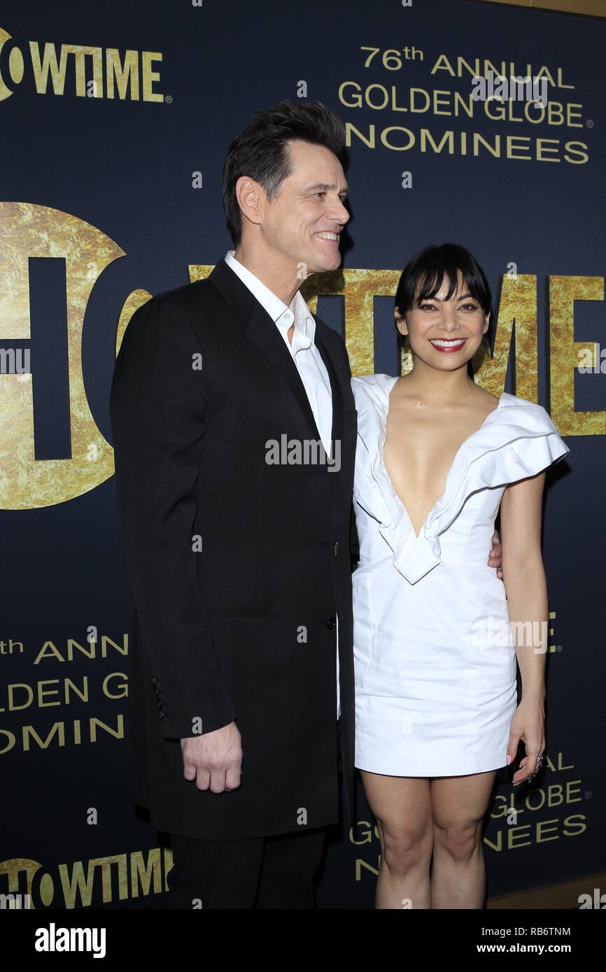 West Hollywood, CA, USA. 5th Jan, 2019. LOS ANGELES - JAN 5: Jim Carrey ...