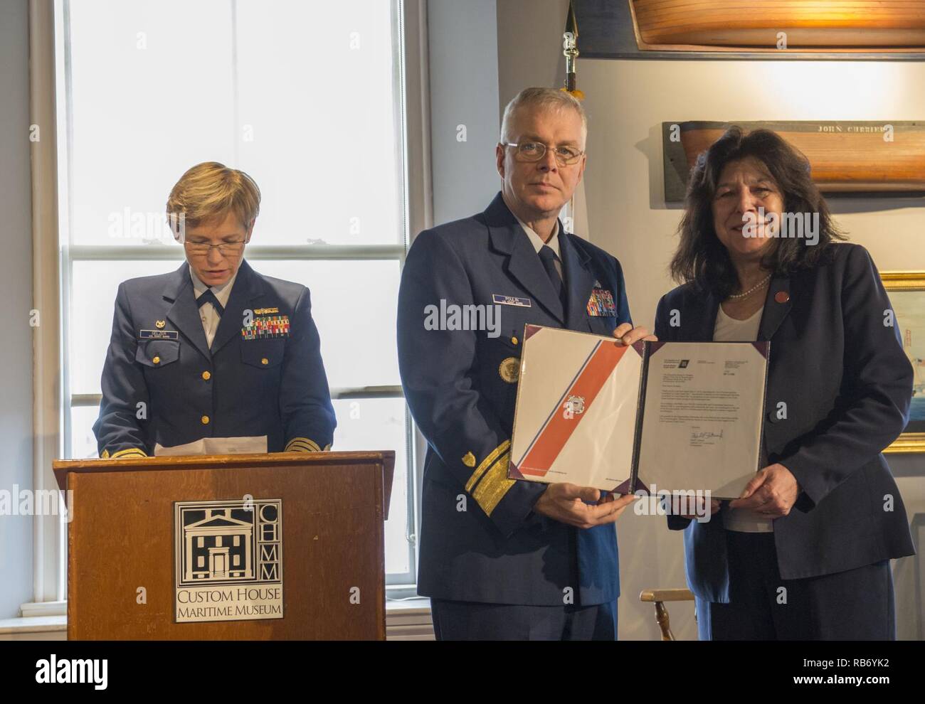 Coast guard rear admiral steven poulin hi-res stock photography and images - Alamy