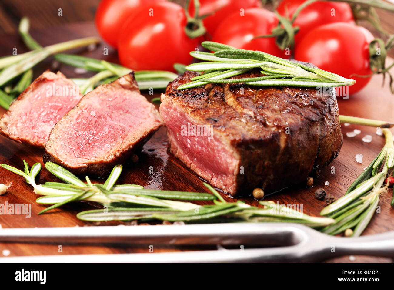 Barbecue Rib Eye Steak. Black Angus Prime meat steaks Machete ...