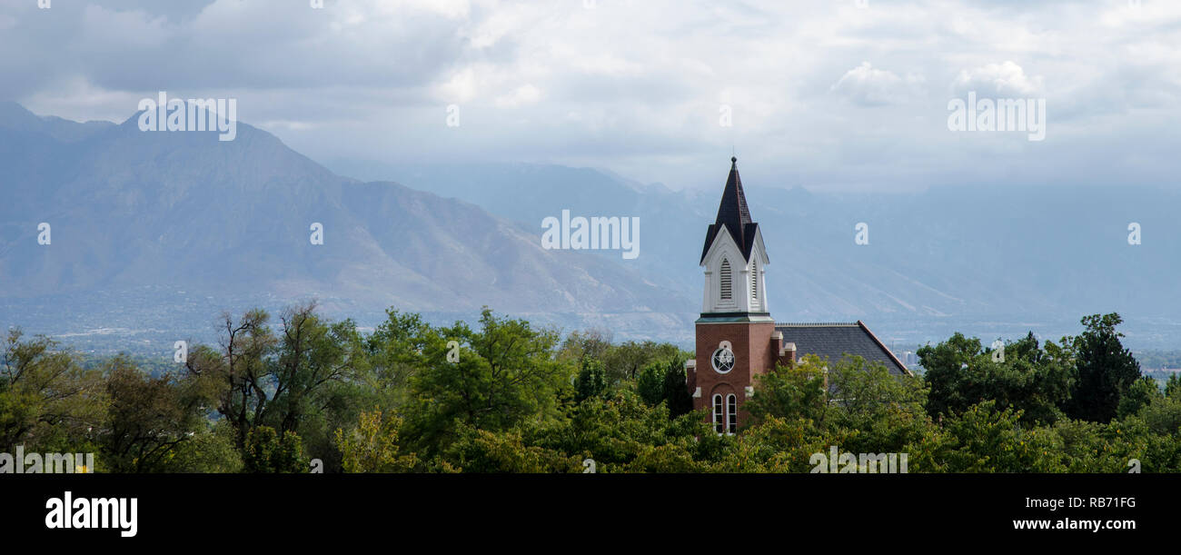 Church of Latter Day Saints in Salt Lake City, Utah Stock Photo - Alamy