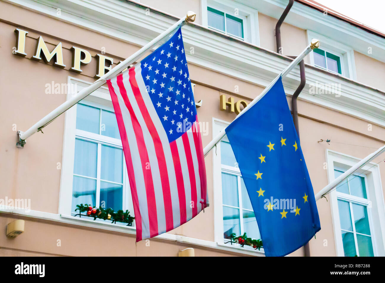All flags together hi-res stock photography and images - Alamy