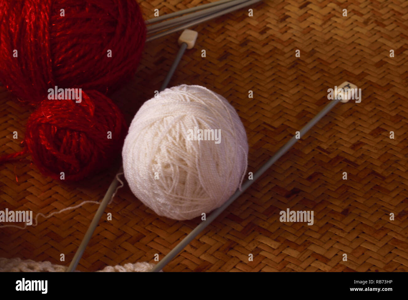 Knitting stick hi-res stock photography and images - Alamy
