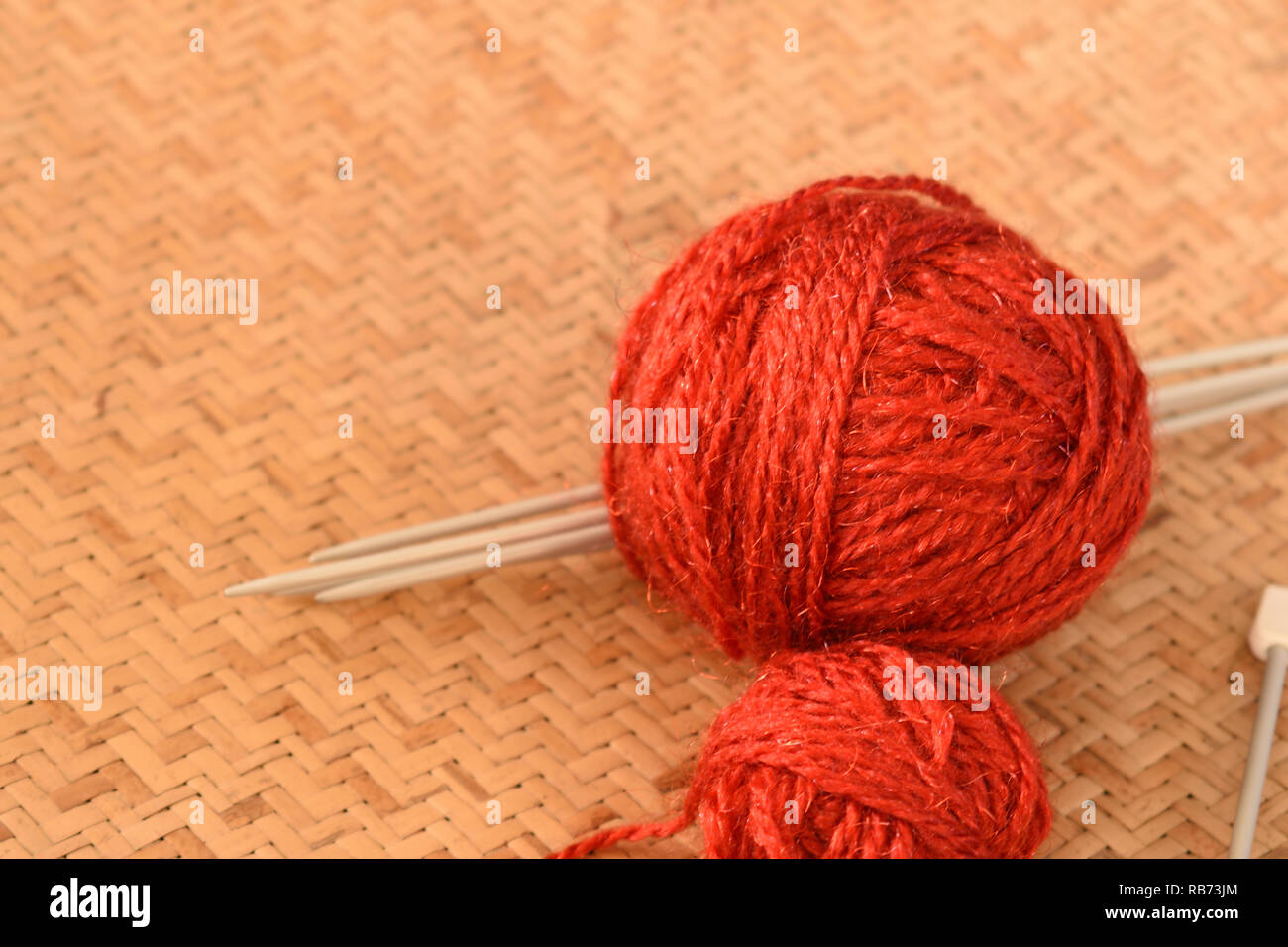 Knitting stick hi-res stock photography and images - Alamy
