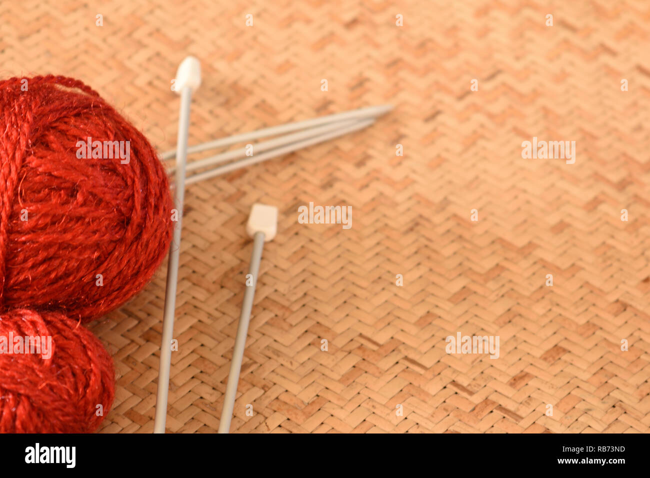 Knitting stick hi-res stock photography and images - Alamy