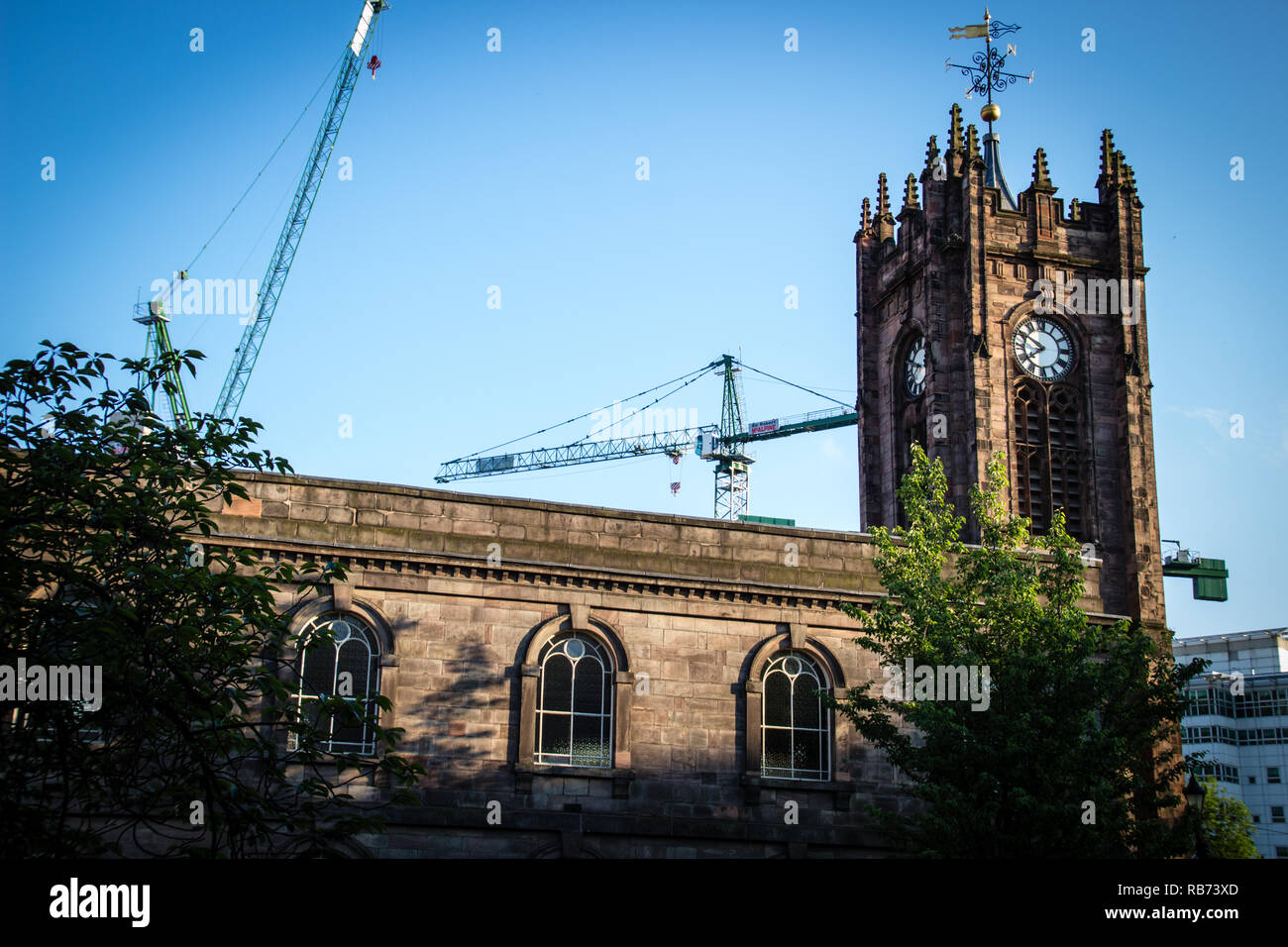 Manchester arndale town hall hi-res stock photography and images - Alamy