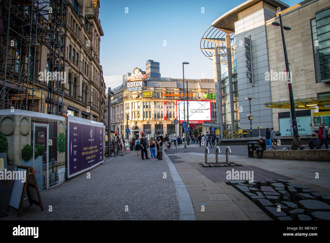 Manchester Street Photography Stock Photo - Alamy