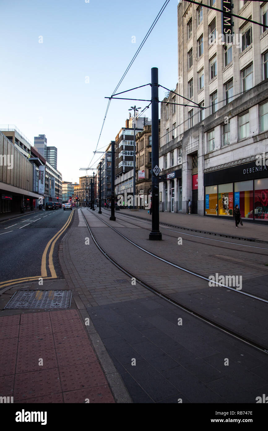 Manchester Street Photography Stock Photo - Alamy