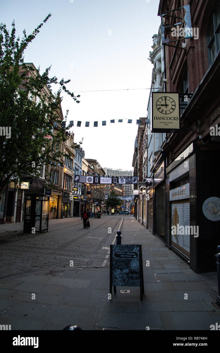 Manchester Street Photography Stock Photo - Alamy