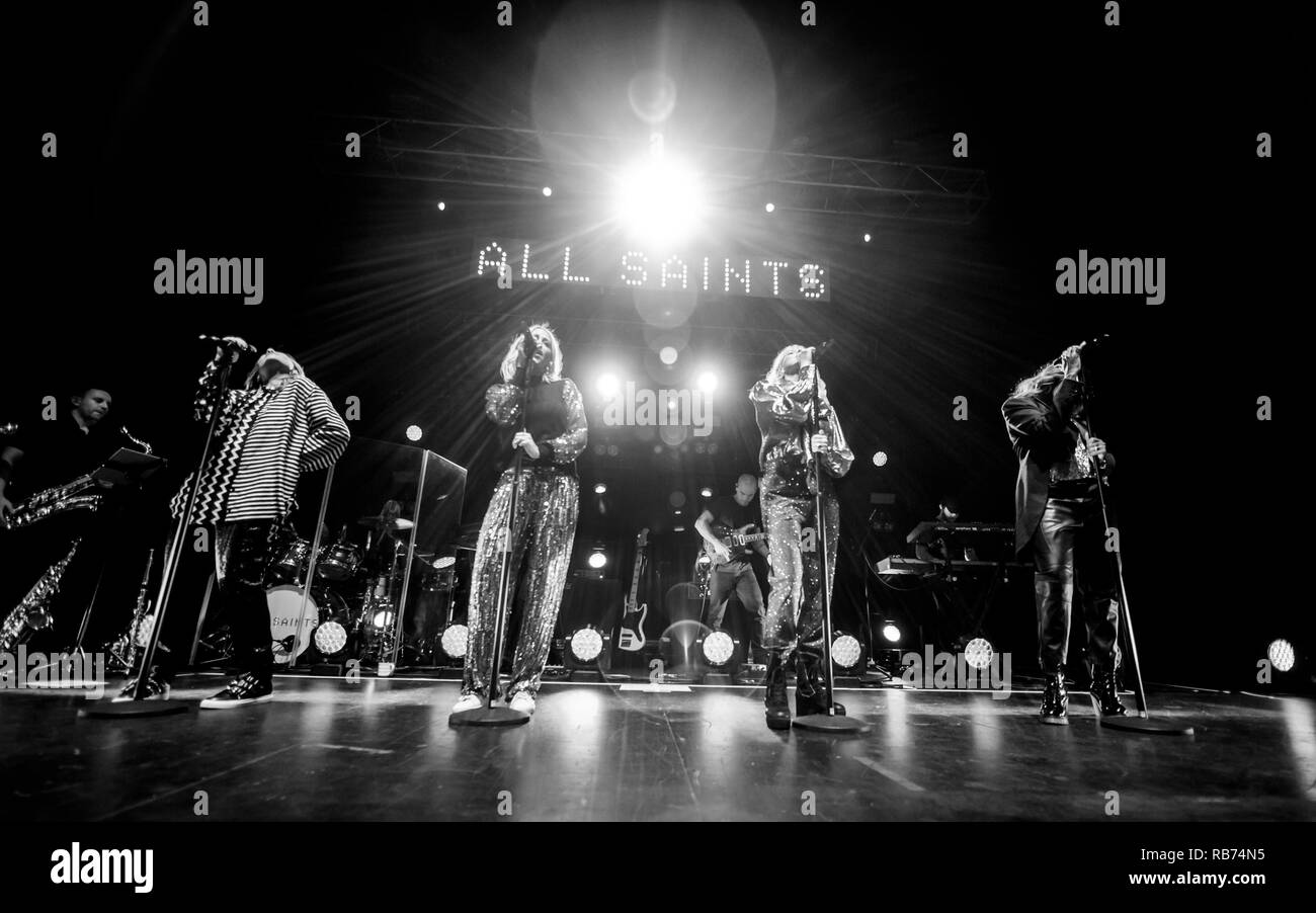 All saints group music Black and White Stock Photos & Images - Alamy