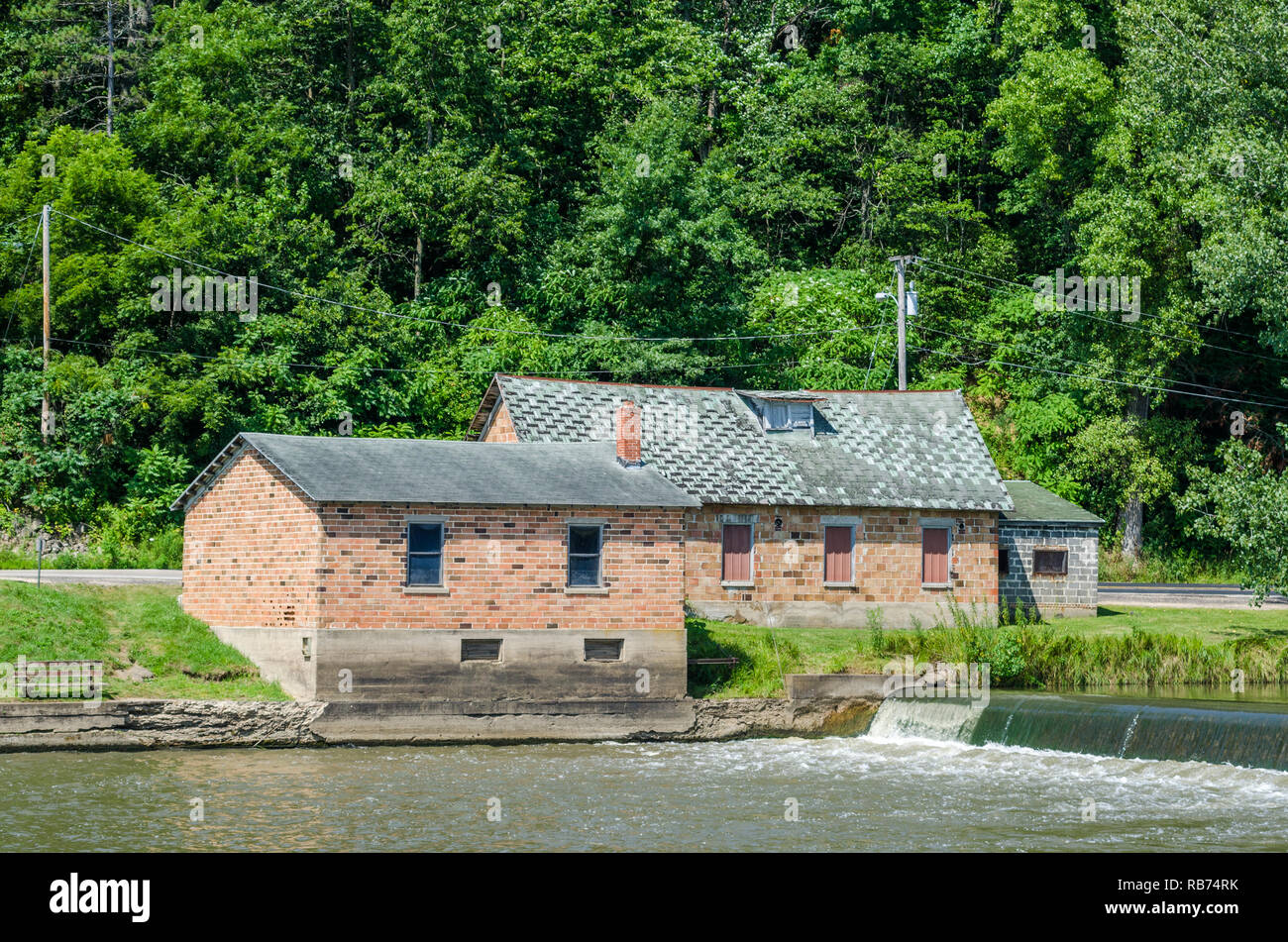 Kickapoo River Museum Stock Photo - Alamy